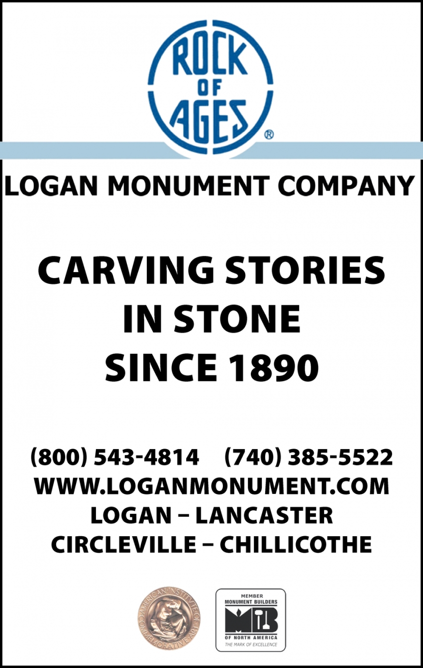 Carving Stories In Stone Since 1890, Logan Monument Company, Logan, OH
