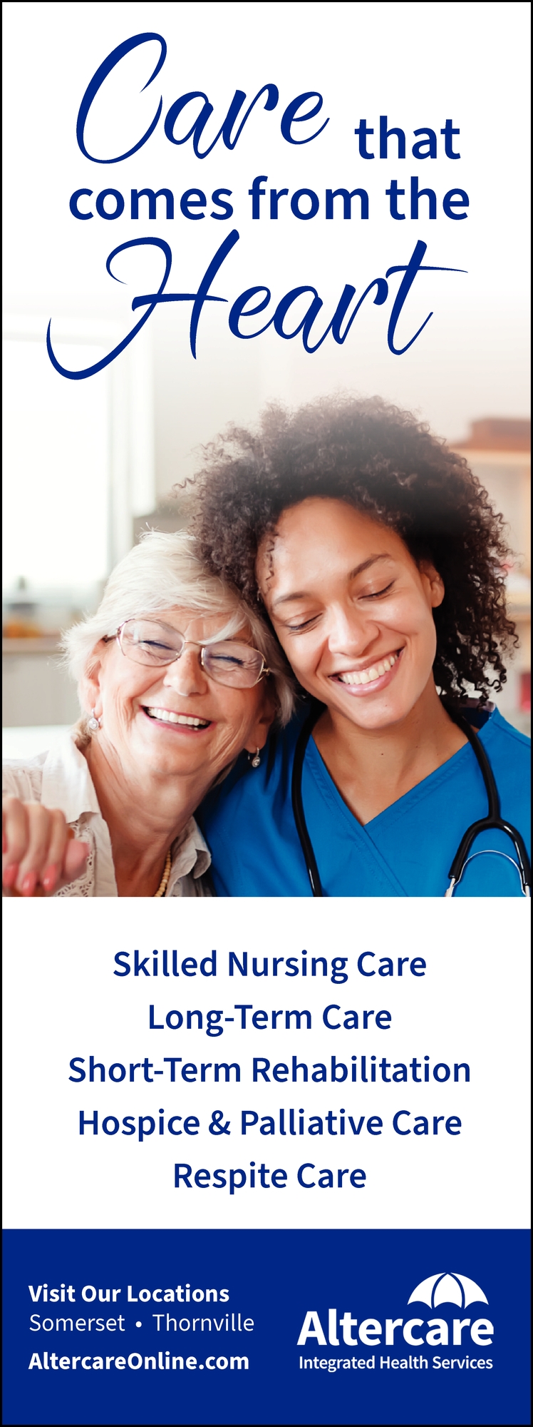 Care That Comes From The Heart, Altercare, Thornville, OH